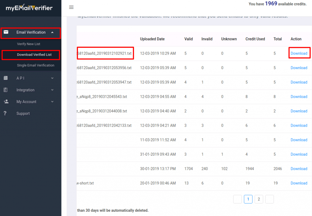 How to clean invalid emails from GetResponse? - MyEmailVerifier